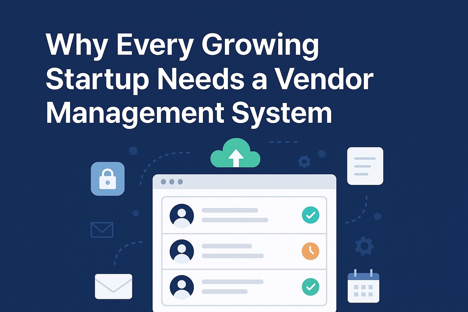 Why Every Growing Startup Needs a Vendor Management System | VendorFlow